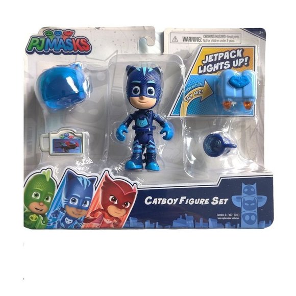 Just Play | Toys | New Just Play Catboy Figure Set With Jetpack | Poshmark